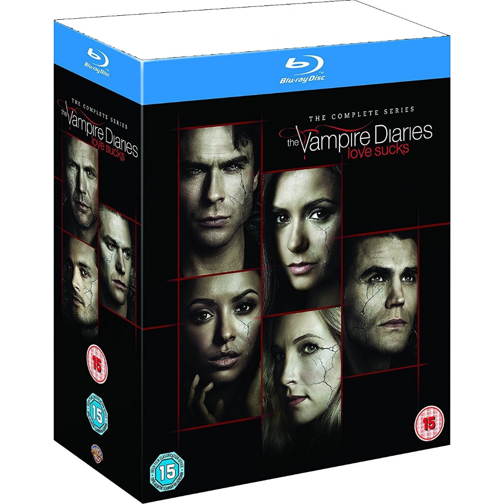 Blu-ray The Vampire Diaries - Série Completa - Dub Leg Lacrado | Shopee ...