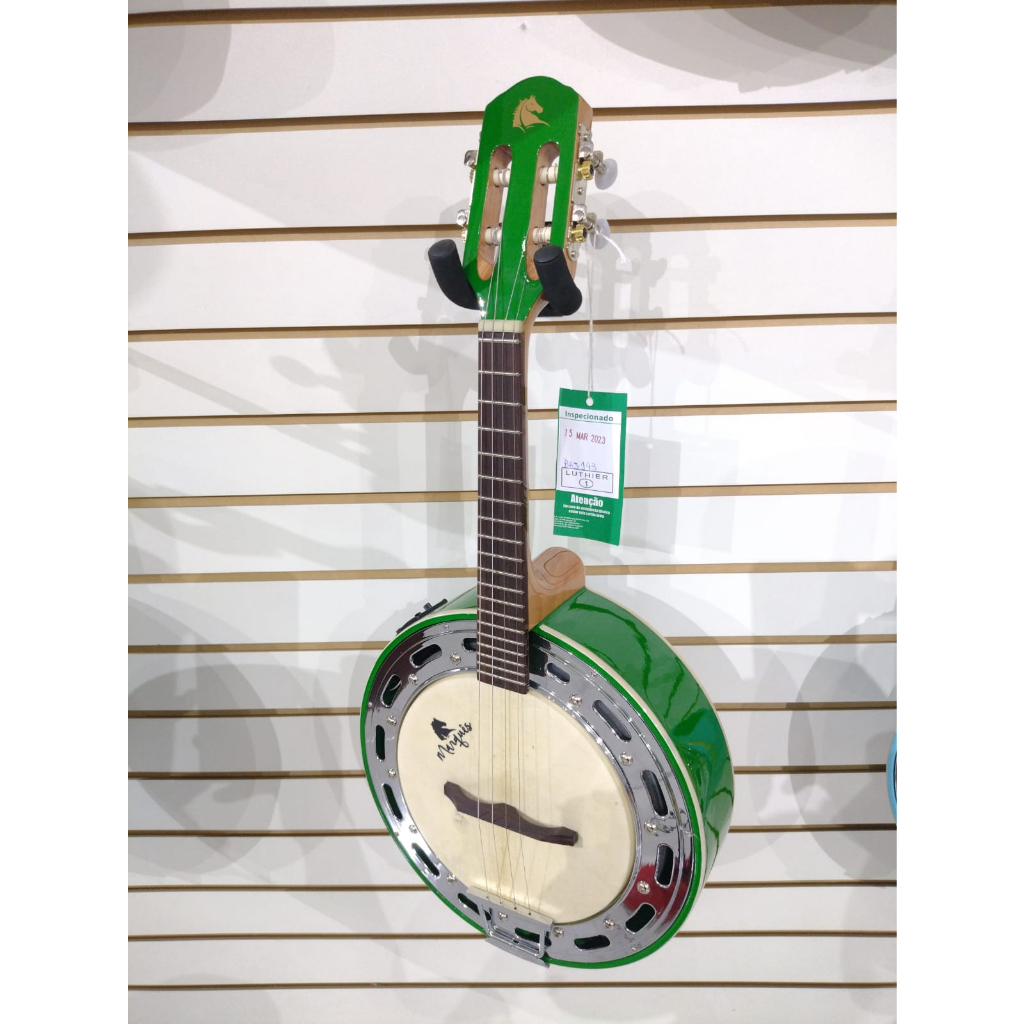 Banjo Luthier Color Verde | Shopee Brasil