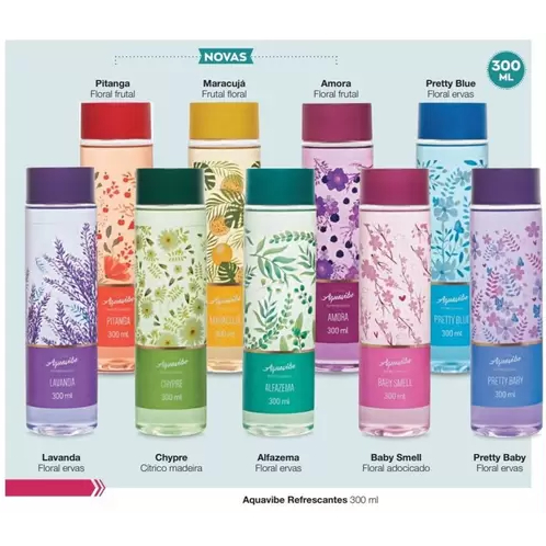 Body Splash Aquavibe Refrescantes Avon - 300ml | Shopee Brasil