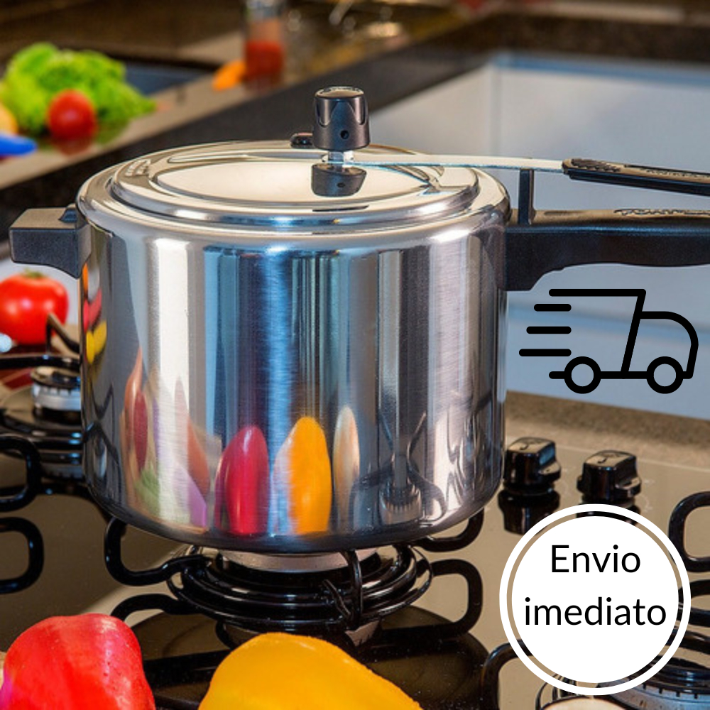 Panela Pressão 7 L Polida Classic Segurança Inmetro | Shopee Brasil