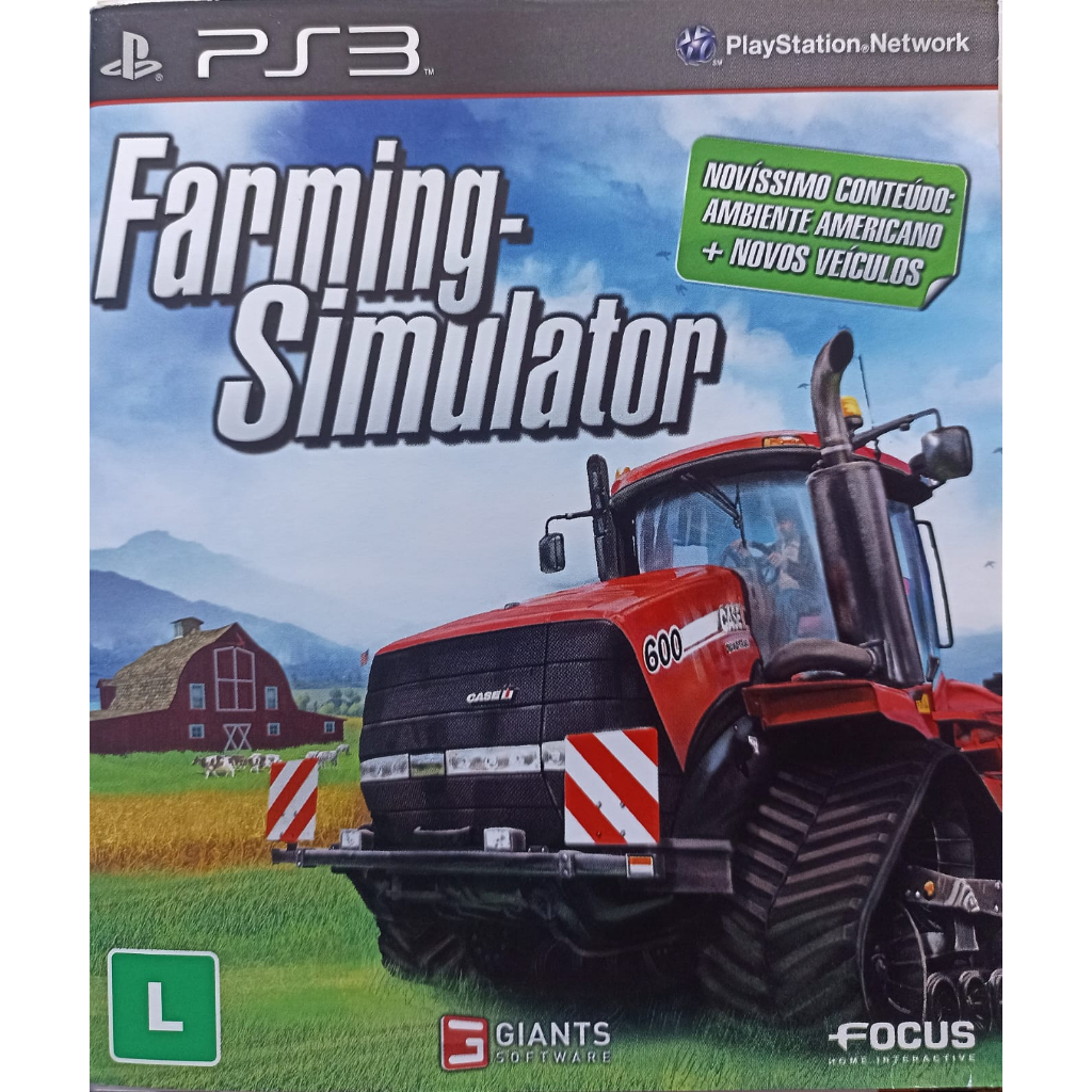 Farming Simulator PS3 Mídia Física Original Pronta Entrega | Shopee Brasil