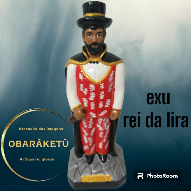 Imagem de exu da 7 lira | Shopee Brasil