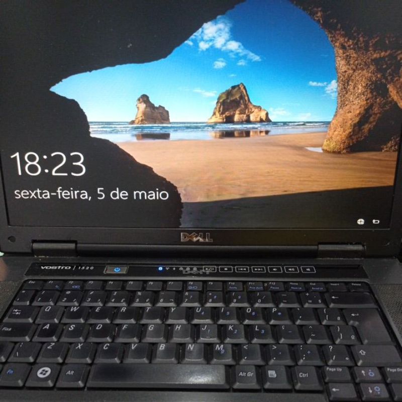 NOTEBOOK DELL VOSTRO 1520 Leitura DIGITAL | Shopee Brasil