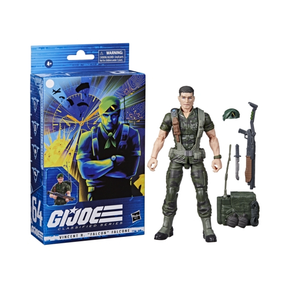 Boneco Gi Joe Classified Series Vicent R. Falcon Falcone - Hasbro ...
