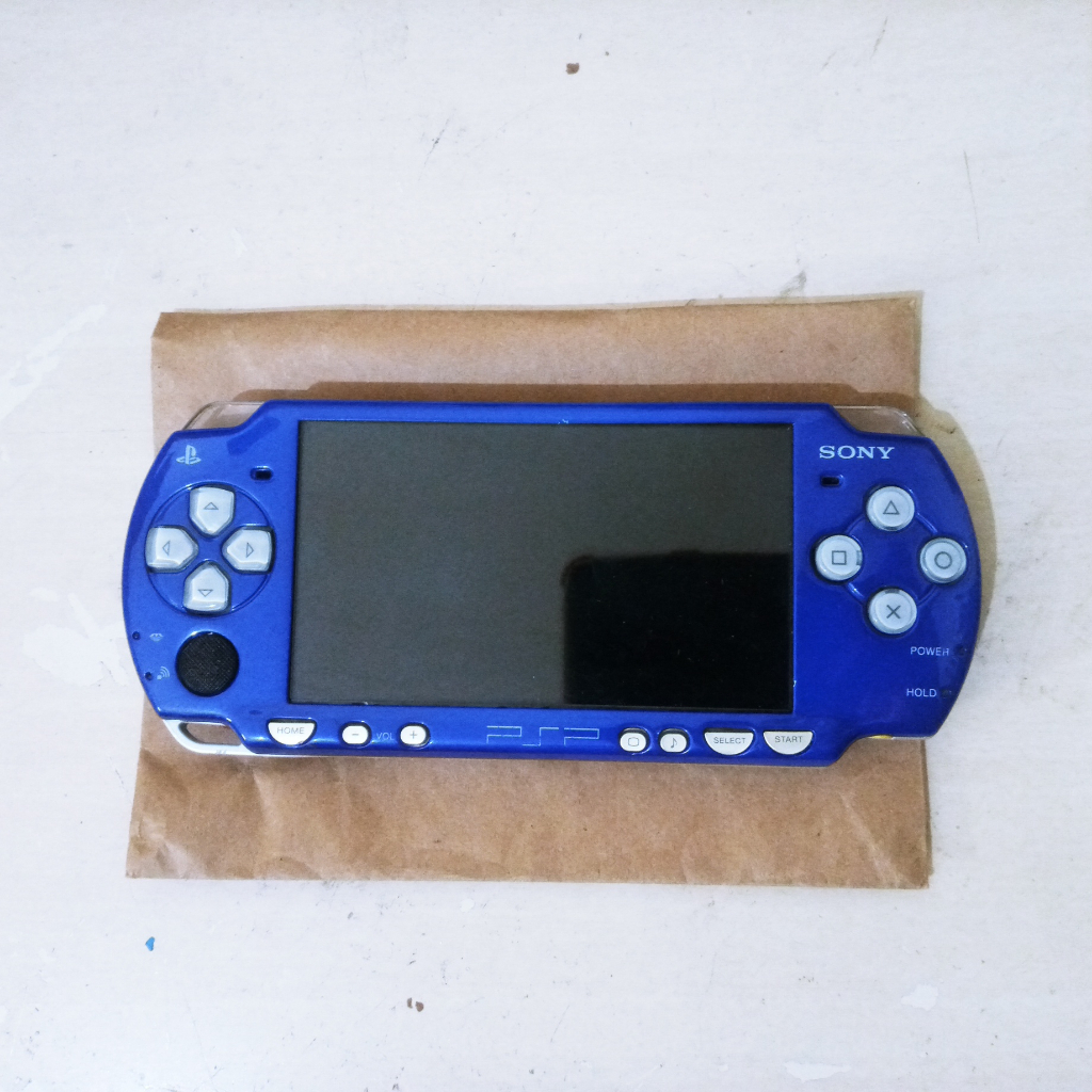 Sony Psp Modelo 3001 Azul - Leia O Anuncio | Shopee Brasil