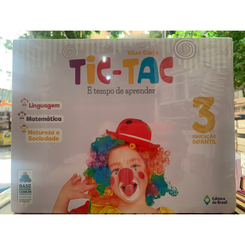 Solução Tic Tac É tempo de aprender volume 3 - Vilza Carla | Shopee Brasil