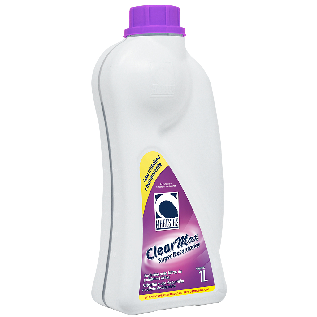 Clear Max Super Decantador Clarificante Piscinas Maresias 1L | Shopee ...