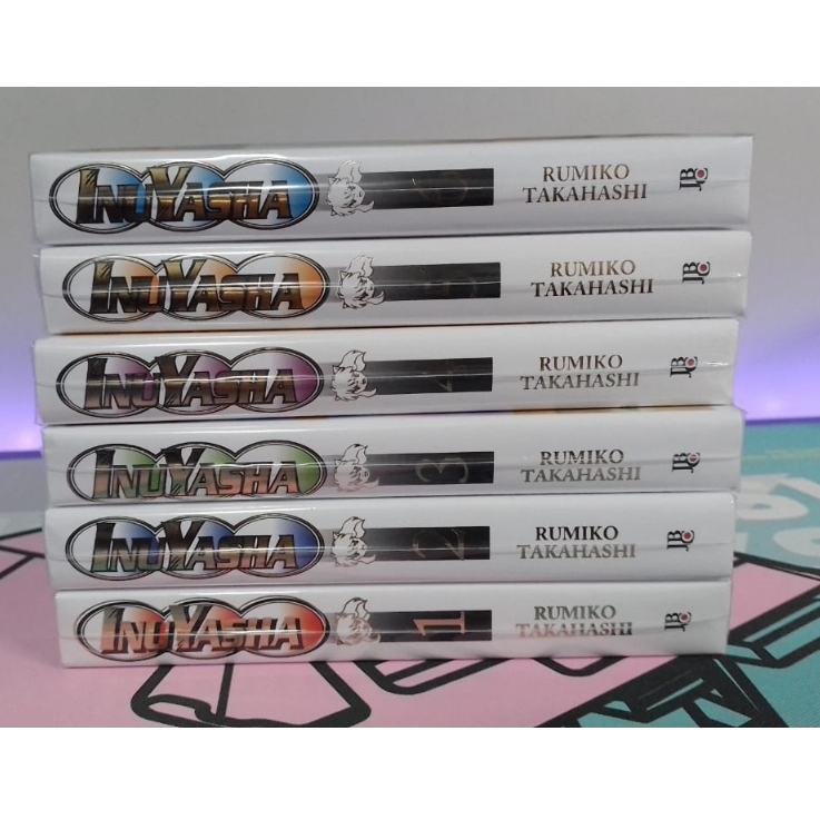 Inuyasha JBC Volume 1, 2, 3, 4, 5 e 6 Manga (PRATICAMENTE NOVO ...