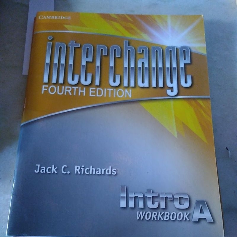 Interchange Intro Workbook A | Shopee Brasil