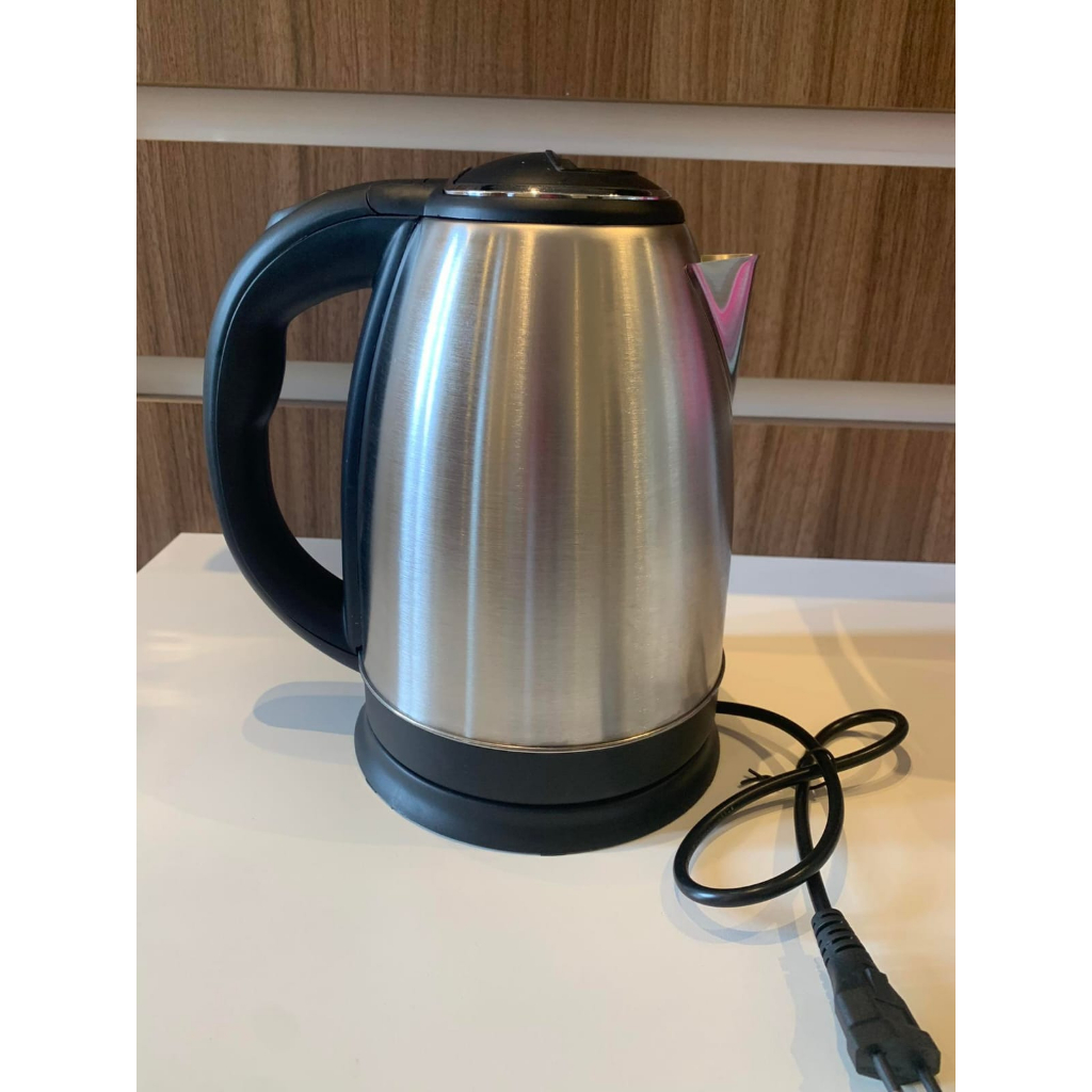 chaleira eletrica 1.8l voltagem 110v e 220v jarra eletrica | Shopee Brasil
