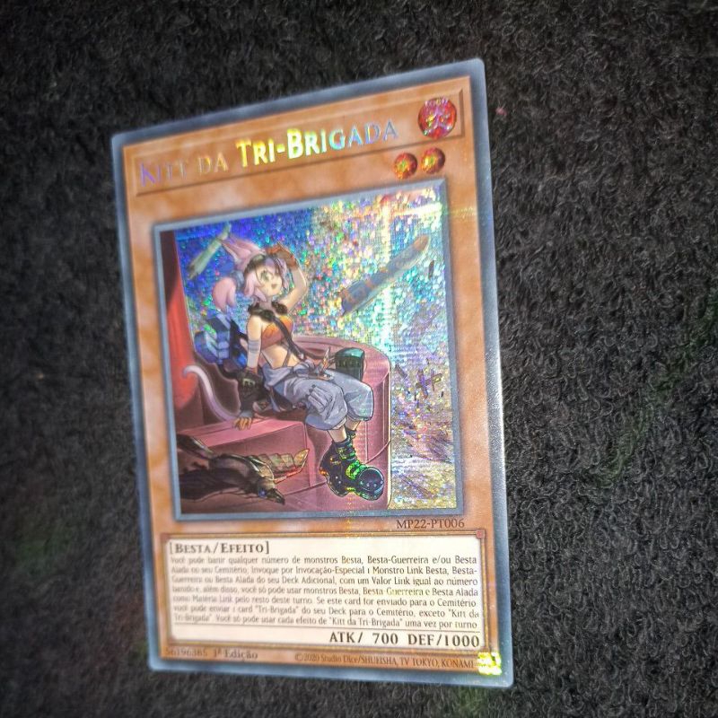 Yugioh Kitt da Tri-Brigada / Tri-Brigade - Prismatic Secret Rara ...