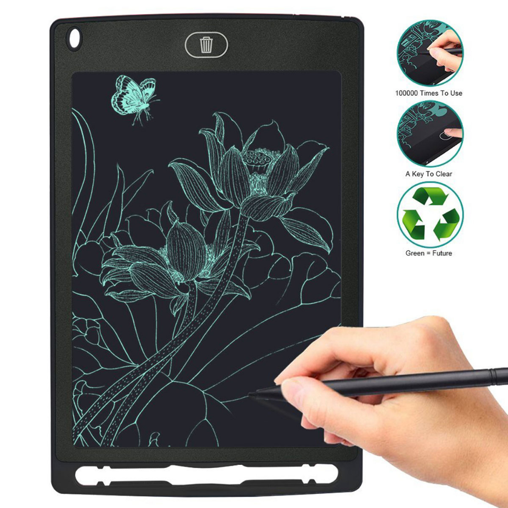 Tablet Quadro Mágico Infantil Digital para desenhar e estudar 8,5 ...