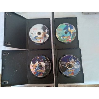 DVD COLEÇÃO SONIC X - KIT 4 DVDS POR 45 REAIS | Shopee Brasil