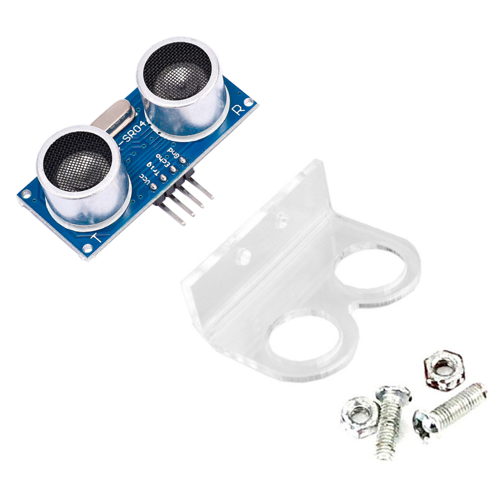 Suporte Sensor Ultrassônico + Sensor HC-SR04 para Arduino | Shopee Brasil