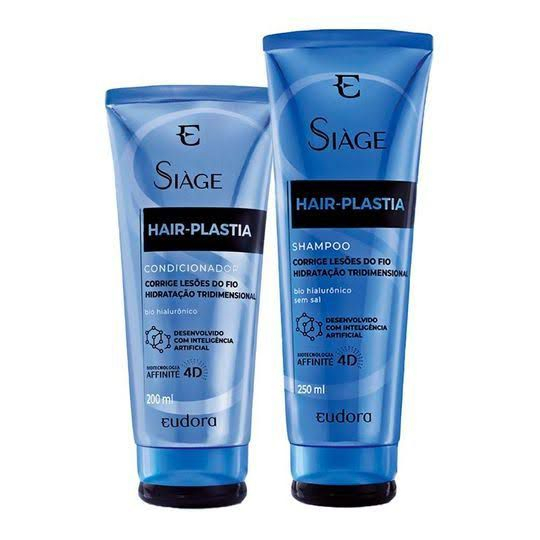 Eudora Combo Siáge Hair Plastia Shampoo+condiconador | Shopee Brasil