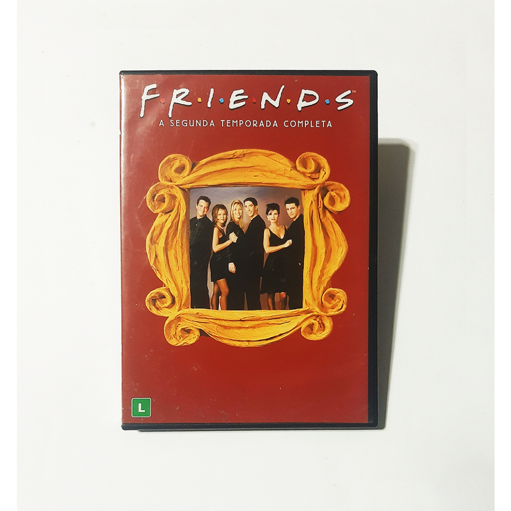 Dvd Friends - 5 Melhores Episódios Da 2ª Temporada | Shopee Brasil