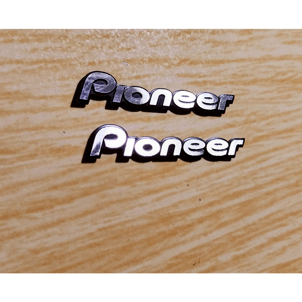 (PAR) Receiver Amplificador PIONEER - emblema logo - adesivo – Toca ...