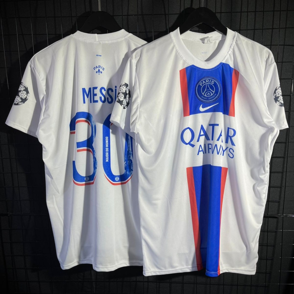 Camisa Time Futebol PSG Paris Saint Germain 2021 Branca Azul | Shopee ... Camisa Time Futebol PSG Paris Saint Germain 2021 Branca Azul | Shopee ...
