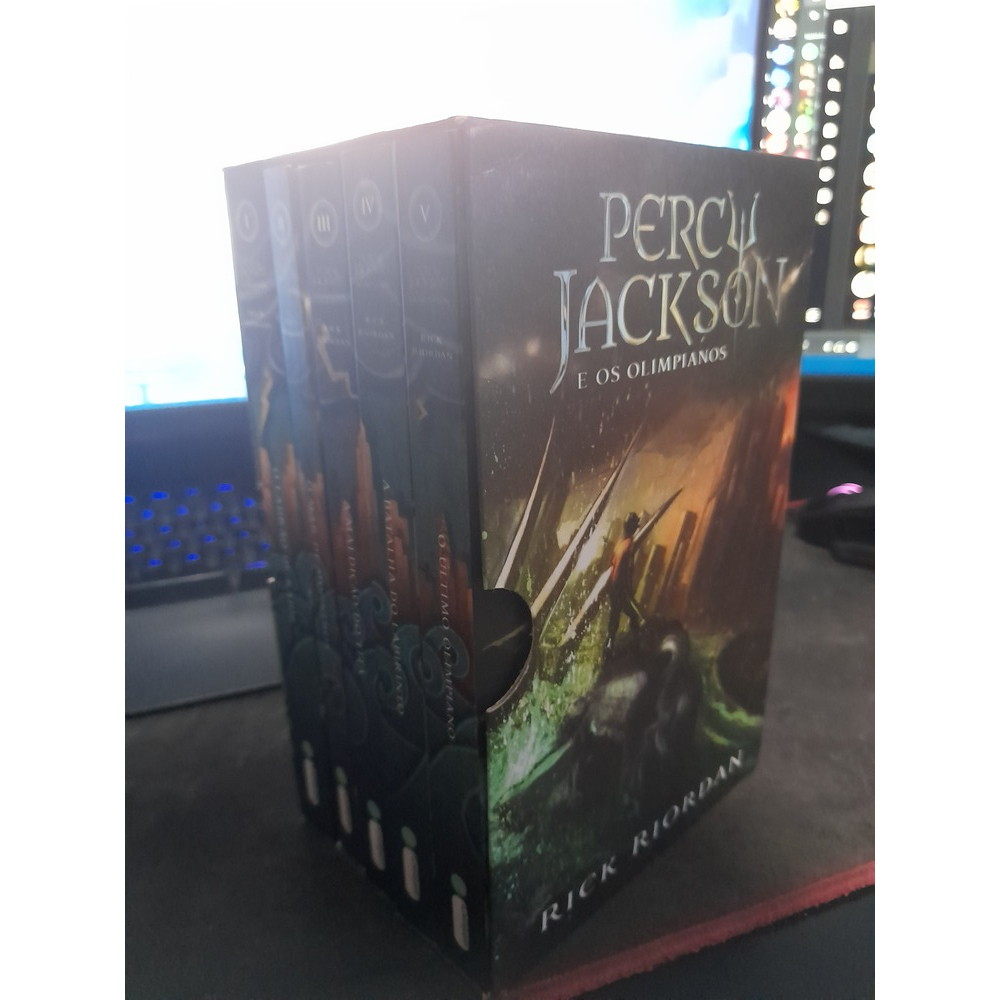 BOX PERCY JACKSON E OS OLIMPIANOS - INTRINSECA | Shopee Brasil