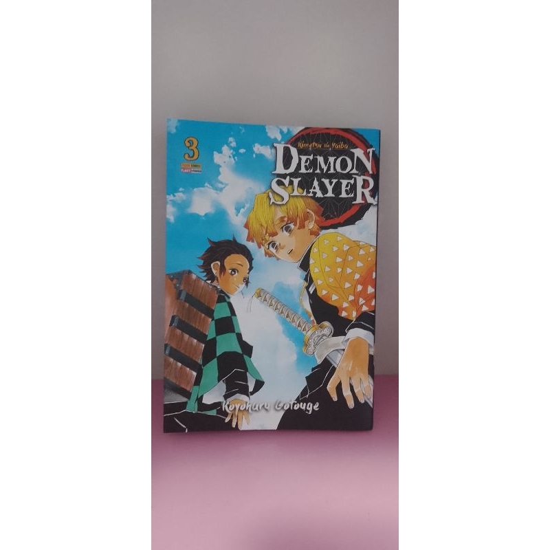 Mangá Demon Slayer - Volume 3 (usado) | Shopee Brasil