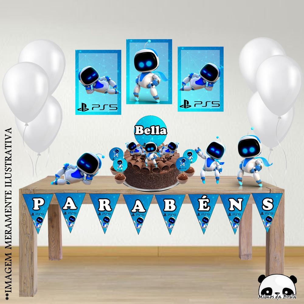 Kit festa - ASTROBOT PS5 | Shopee Brasil