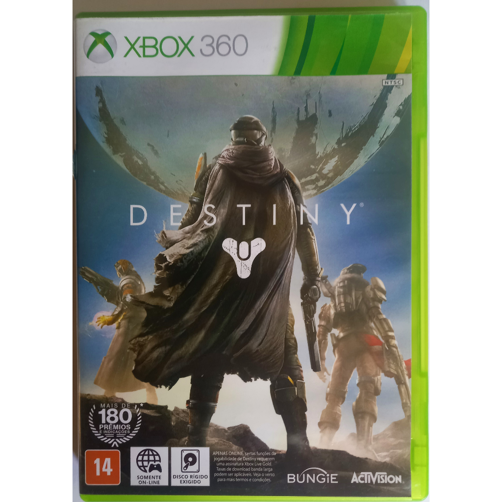 JOGO DESTINY ORIGINAL XBOX 360 MIDIA FISICA CD. | Shopee Brasil