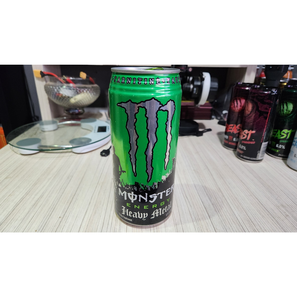 Monster Energy Heavy Metal (Lata Vazia) - Escorrega o Preço