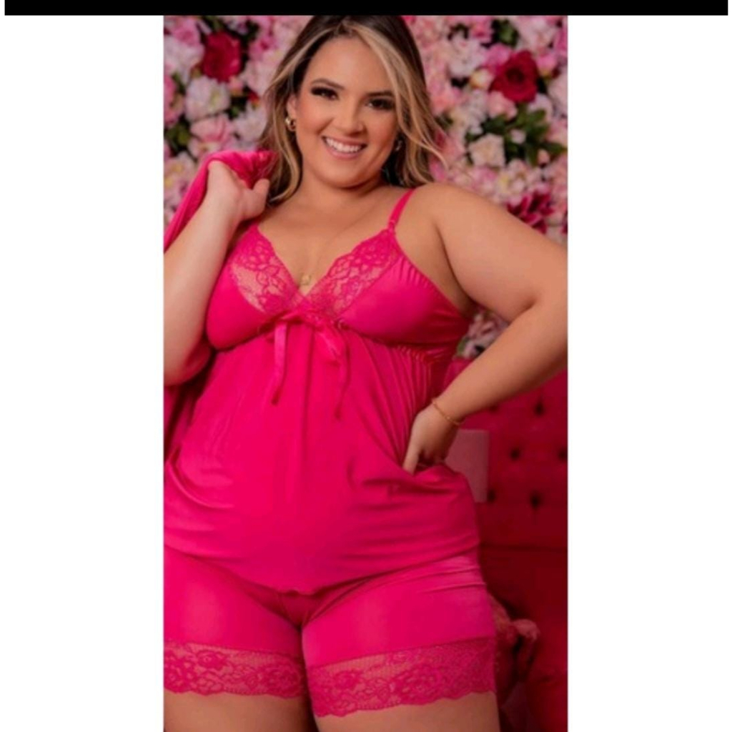 BABYDOLL PLUS SIZE | Shopee Brasil