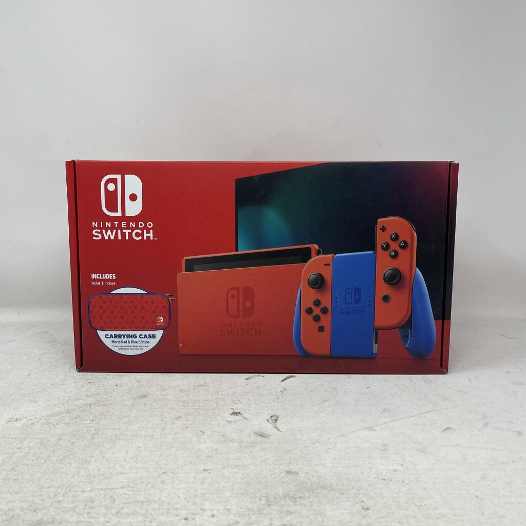 BRAND NEW Nintendo Switch Mario Red & Blue 35th Anniversary Edition ...