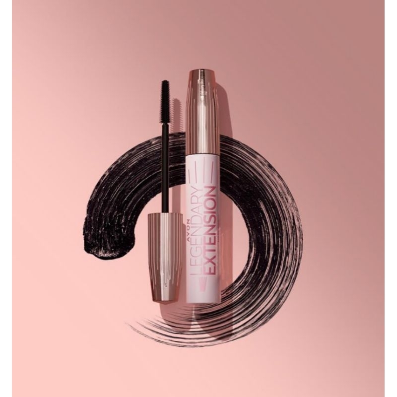 Rímel Avon Máscara de cílios Legendary Extension Preta 10 ml Extensão ...