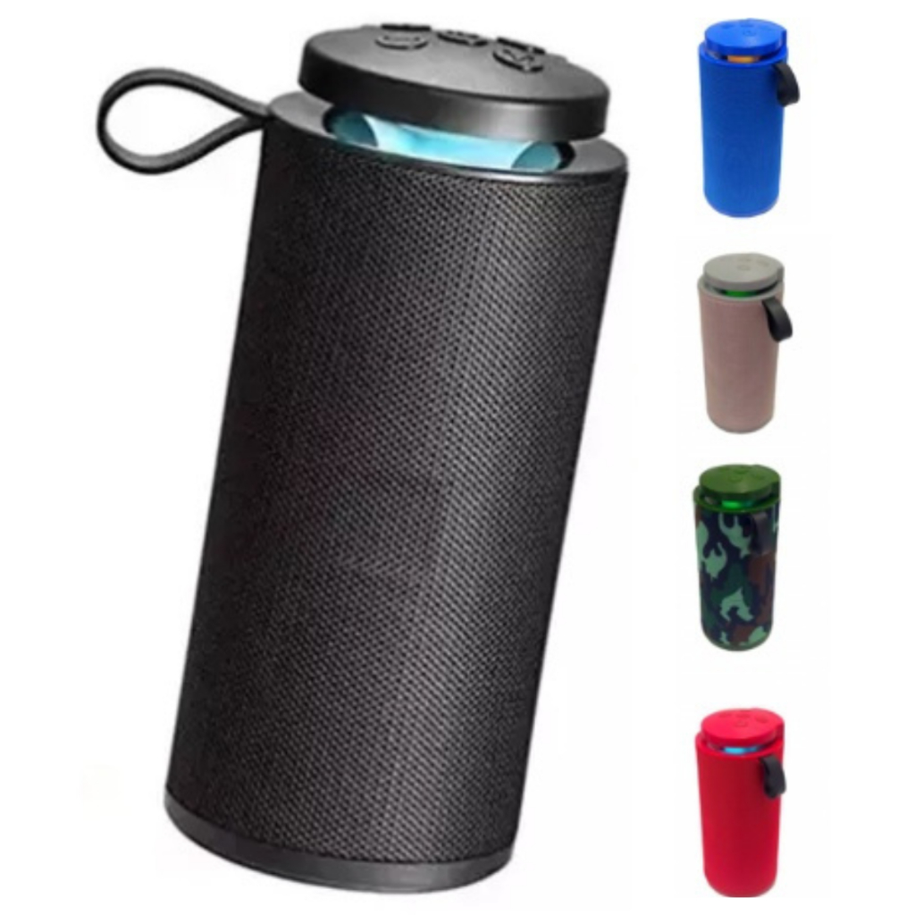 Caixa De Som Bluetooth Portátil Inova Original C/ Led 10w Rádio FM ...