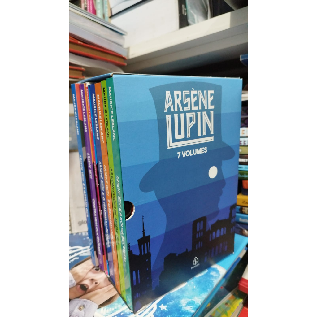Arséne Lupin Box Capa Mole 7 Volumes Versão Integral - Maurice Leblanc ...