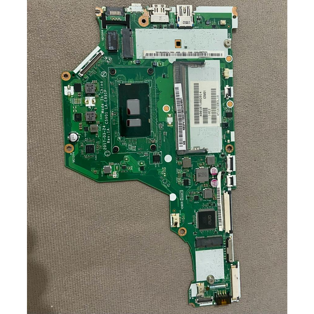 Placa Notebook Acer A515-51 (i5 7200u- Ddr4 4gb) La-e891p - Defeito ... Placa Notebook Acer A515-51 (i5 7200u- Ddr4 4gb) La-e891p - Defeito ...