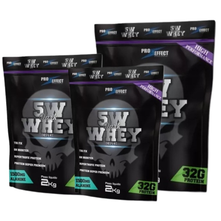 WHEY PROTEIN CONCENTRADO Whey Protein 5W 2kg | Shopee Brasil