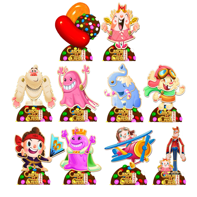 KIT Candy Crush com 10 Displays de 20cm | Shopee Brasil