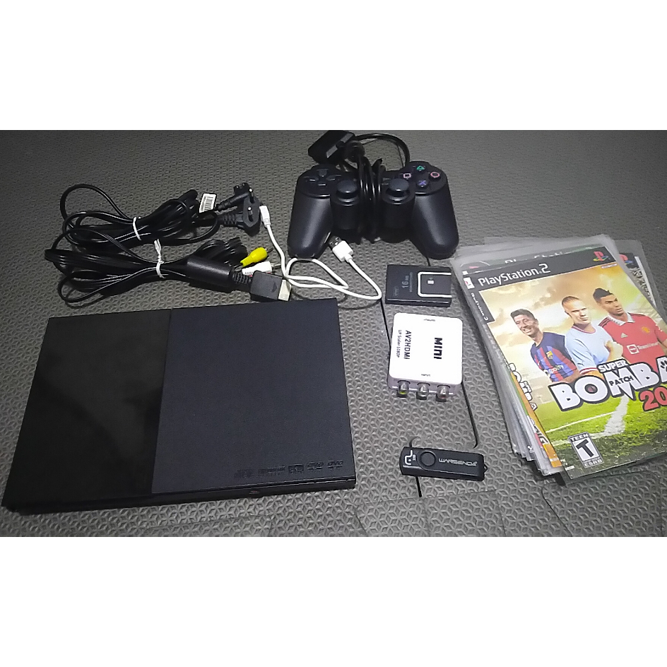 Console Playstation 2 PS2 com Pendrive de 32gb para OPL e leitor ...