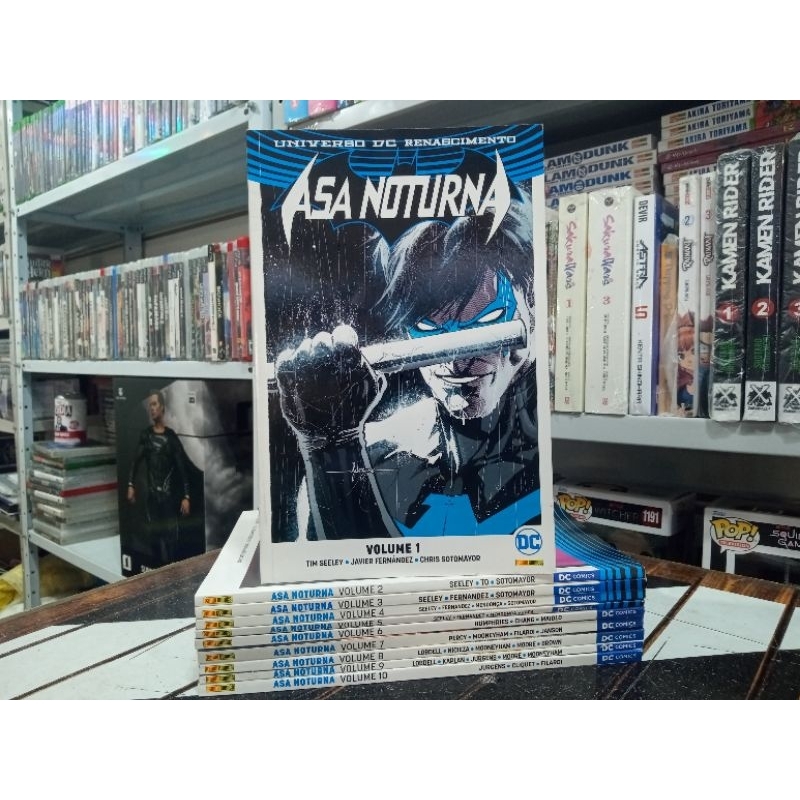 Universo DC Renascimento Asa Noturna Volumes 01 ao 10 - Escorrega o Preço