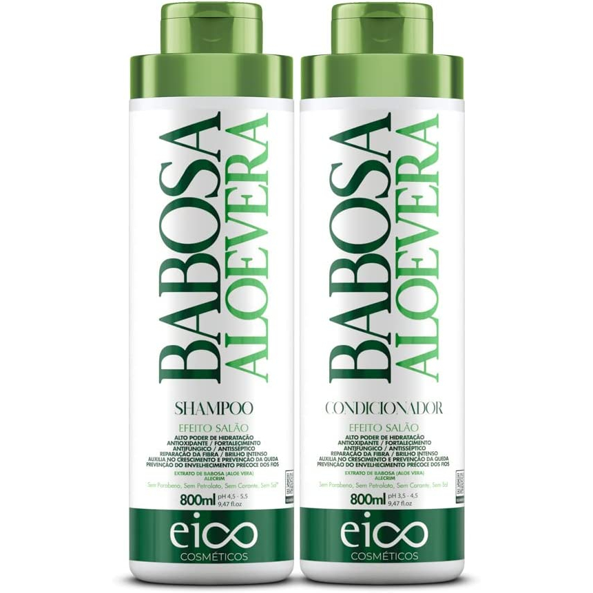 Kit EICO Babosa aloe vera shampoo 800ml + condicionador 750ml | Shopee ... Kit EICO Babosa aloe vera shampoo 800ml + condicionador 750ml | Shopee ...