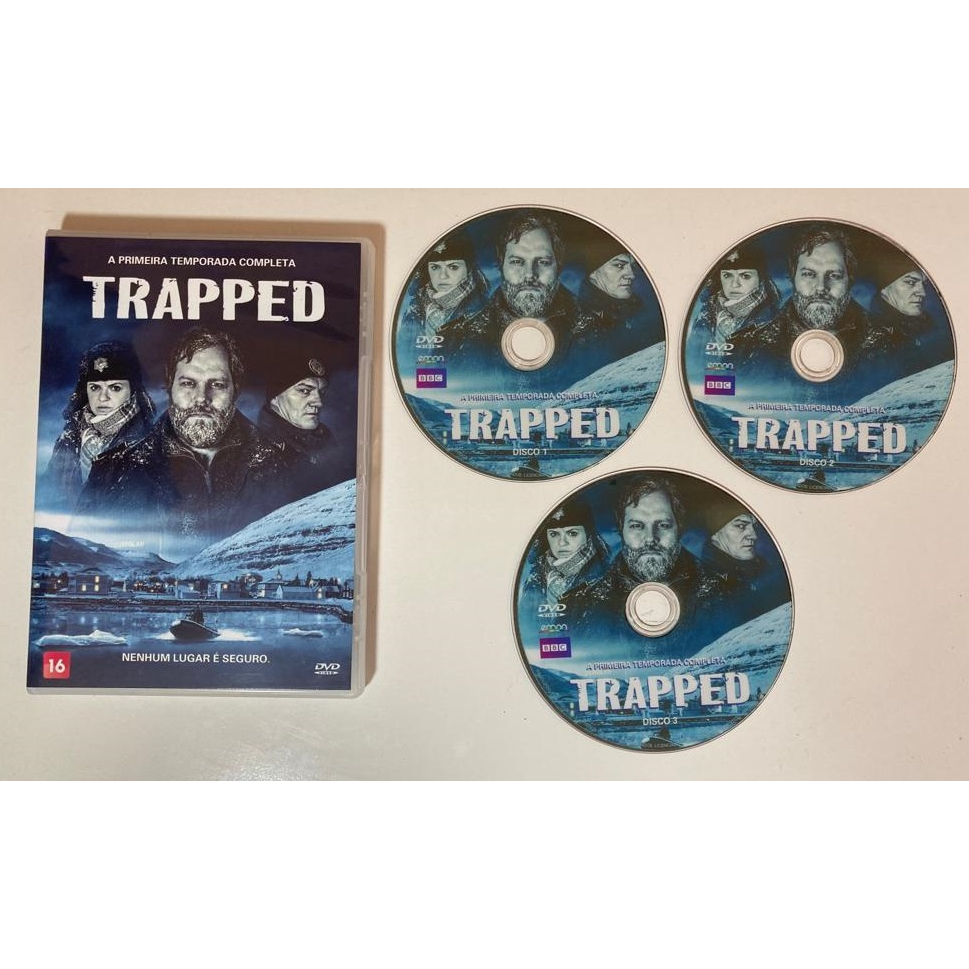 DVD - Trapped 1ª Temporada Completa - Dublado e Legendado | Shopee Brasil