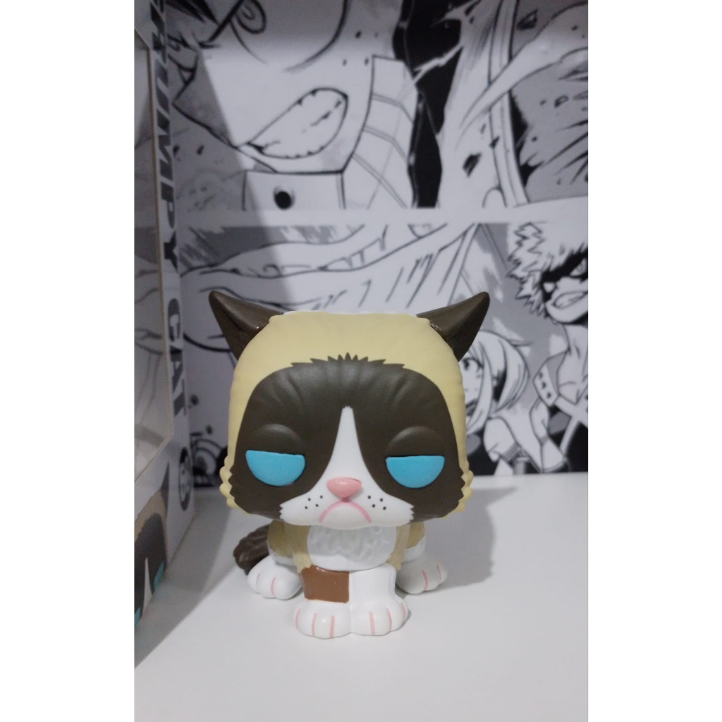 Funko Pop Original Grumpy Cat 60 *Detalhe* | Shopee Brasil