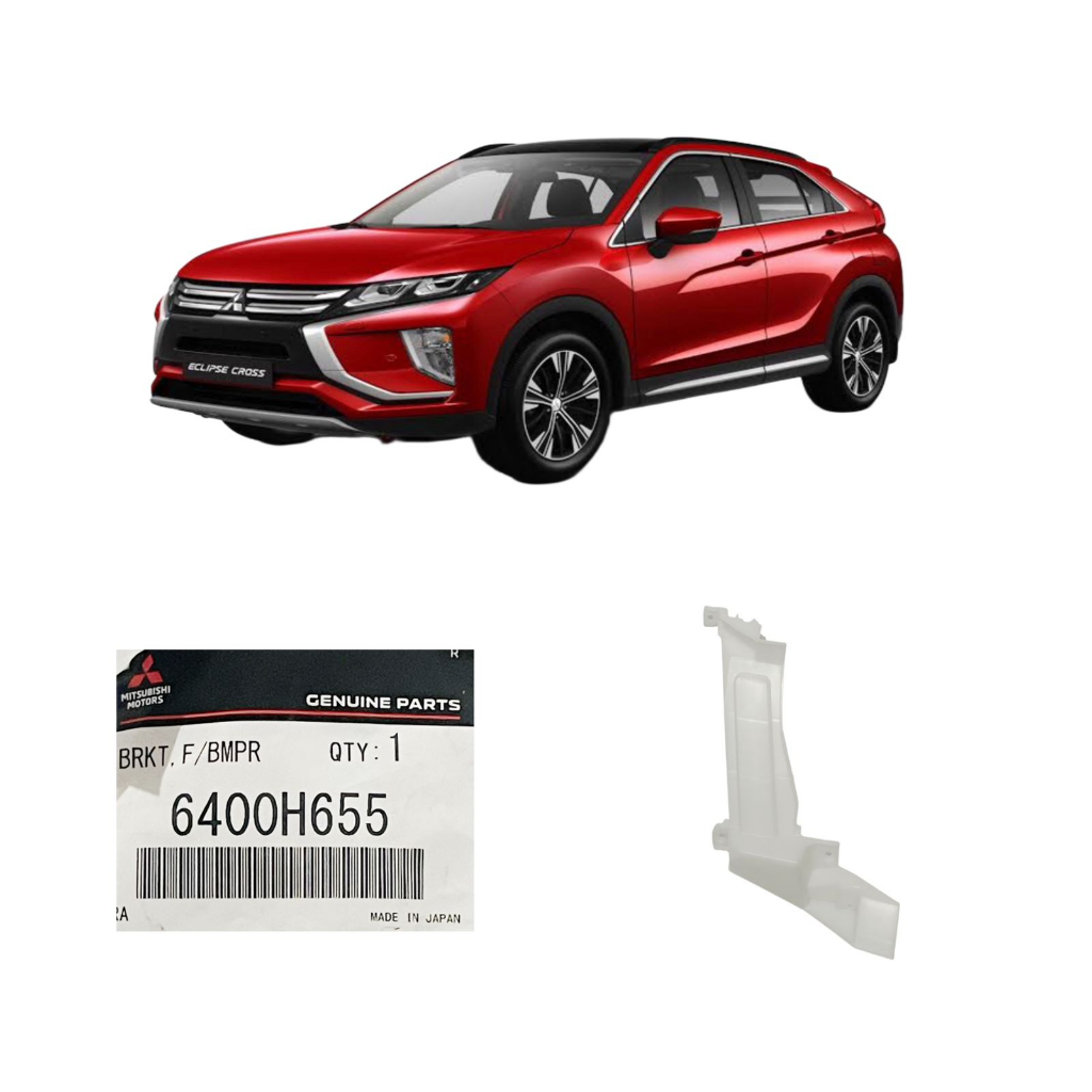 suporte guia do parachoque dianteiro esquerdo eclipse cross original ...