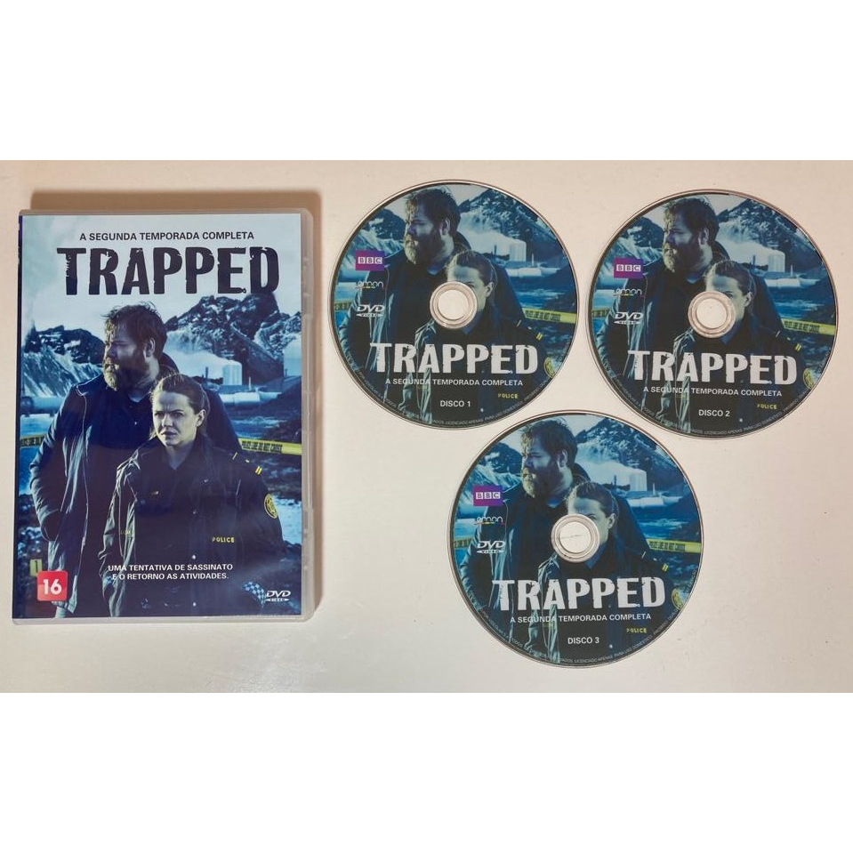 DVD - Trapped 2ª Temporada Completa - Dublado e Legendado | Shopee Brasil