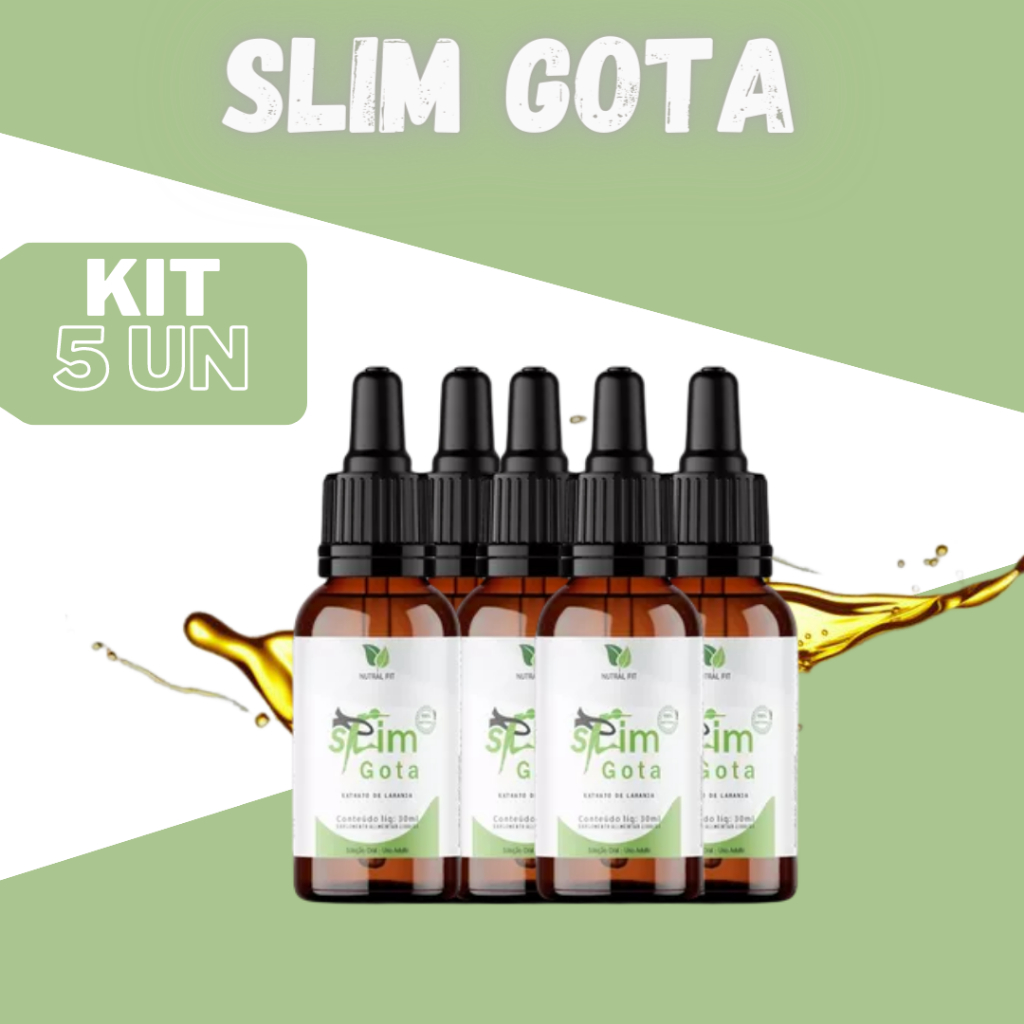 5 SLIM GOTA ORIGINAL MEGA OFERTA | Shopee Brasil