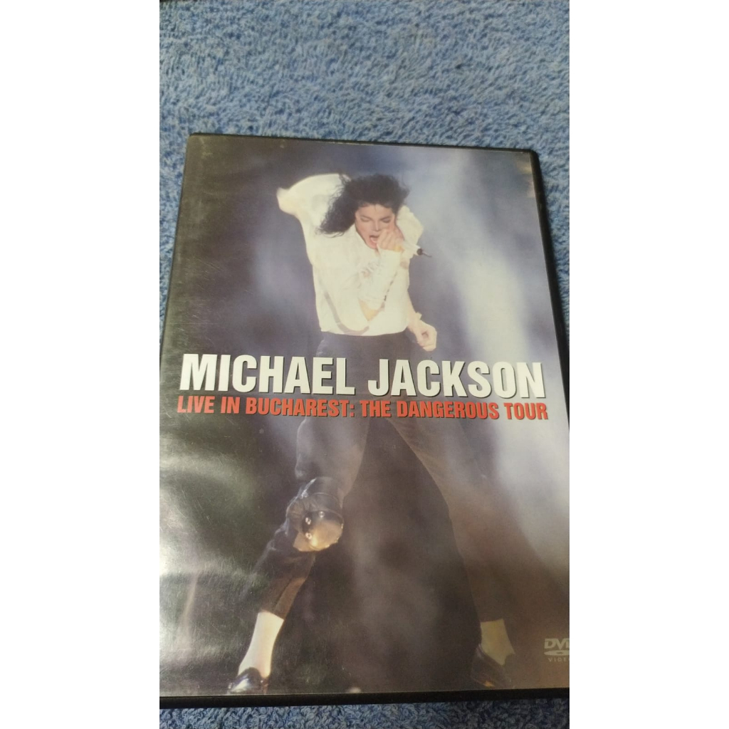 dvd MICHAEL JACKSON-live in bucharest; the dangerous tour | Shopee Brasil