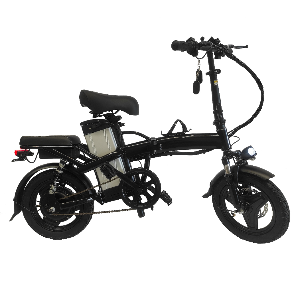 Bicicleta Elétrica Dobrável Vt-b1 Preto | Shopee Brasil