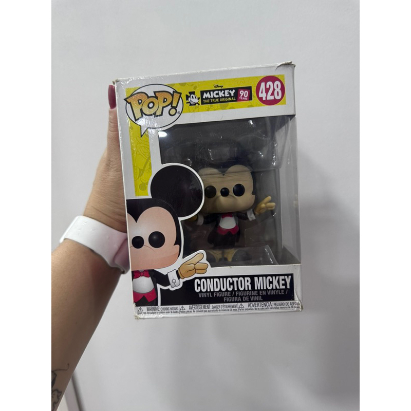 Funko Pop Conductor Mickey 428 | Shopee Brasil