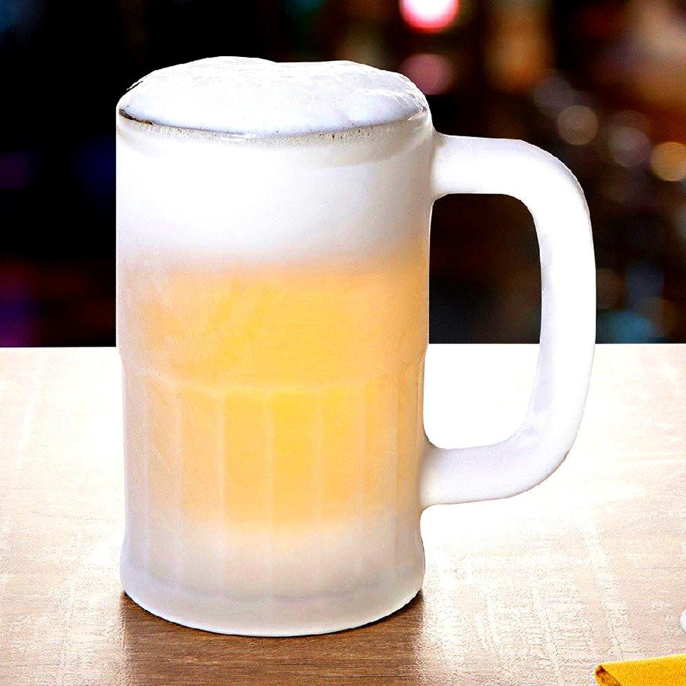 Caneca De Chopp De Vidro Libbey 355ml Zero Grau Steakhouse Outback ...