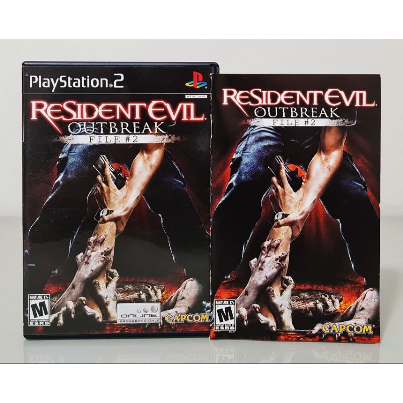 Resident evil outbreak file 2 ps2 | Shopee Brasil