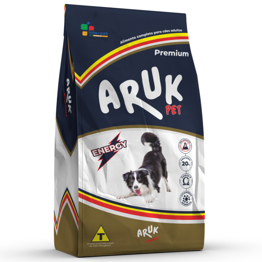 Ração para cachorros cães adultos Aruk Premium Energy 7Kg | Shopee Brasil