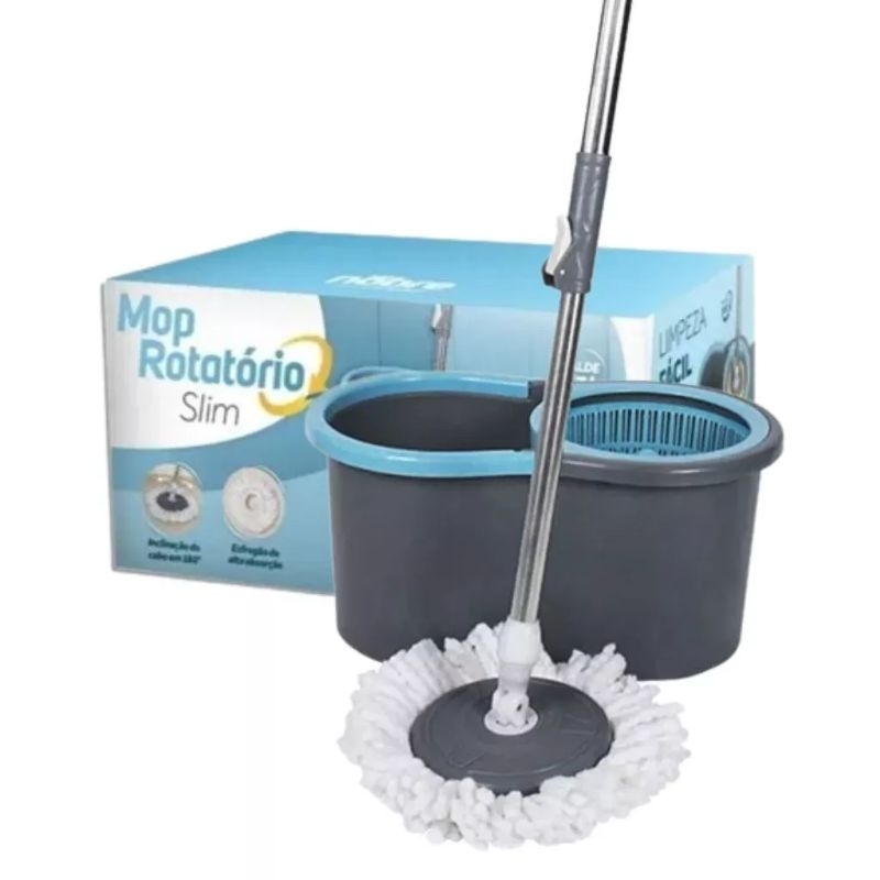 kit Balde mop Nobre slim 13L | Shopee Brasil